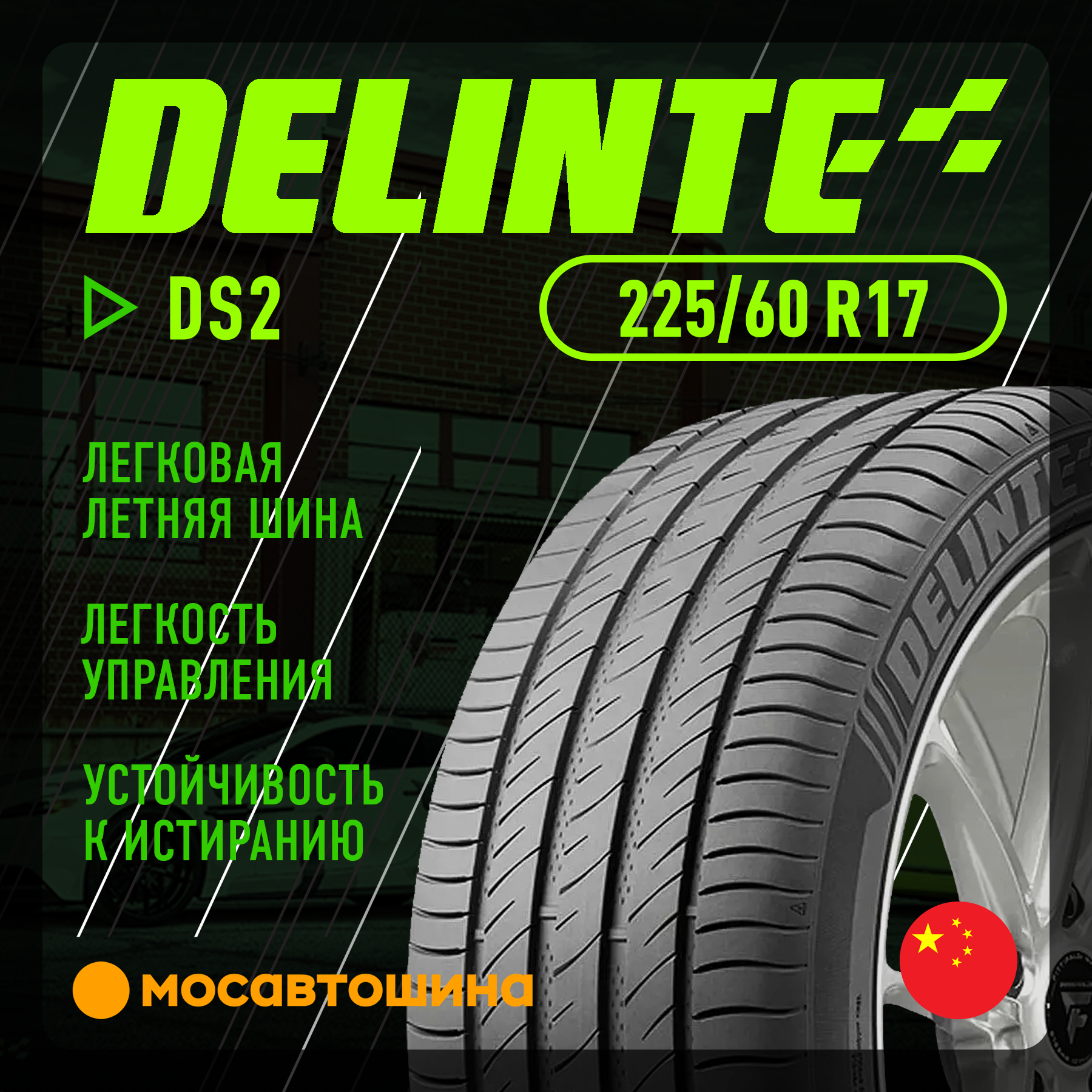 Шины Delinte DS2 225/60 R17 99H