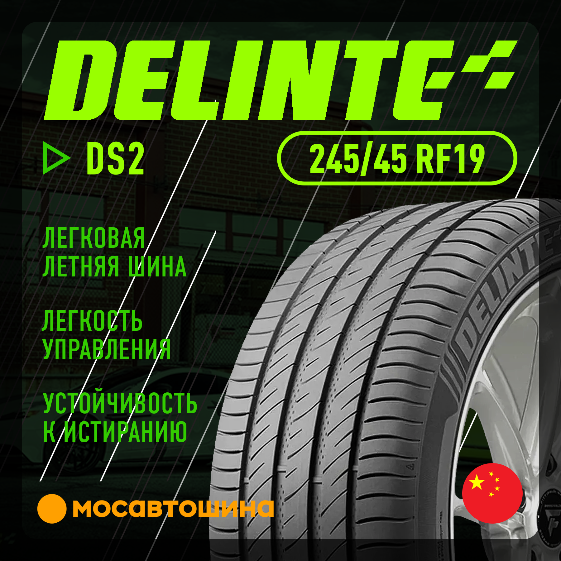 Шины Delinte DS2 245/45 R19 98Y RF